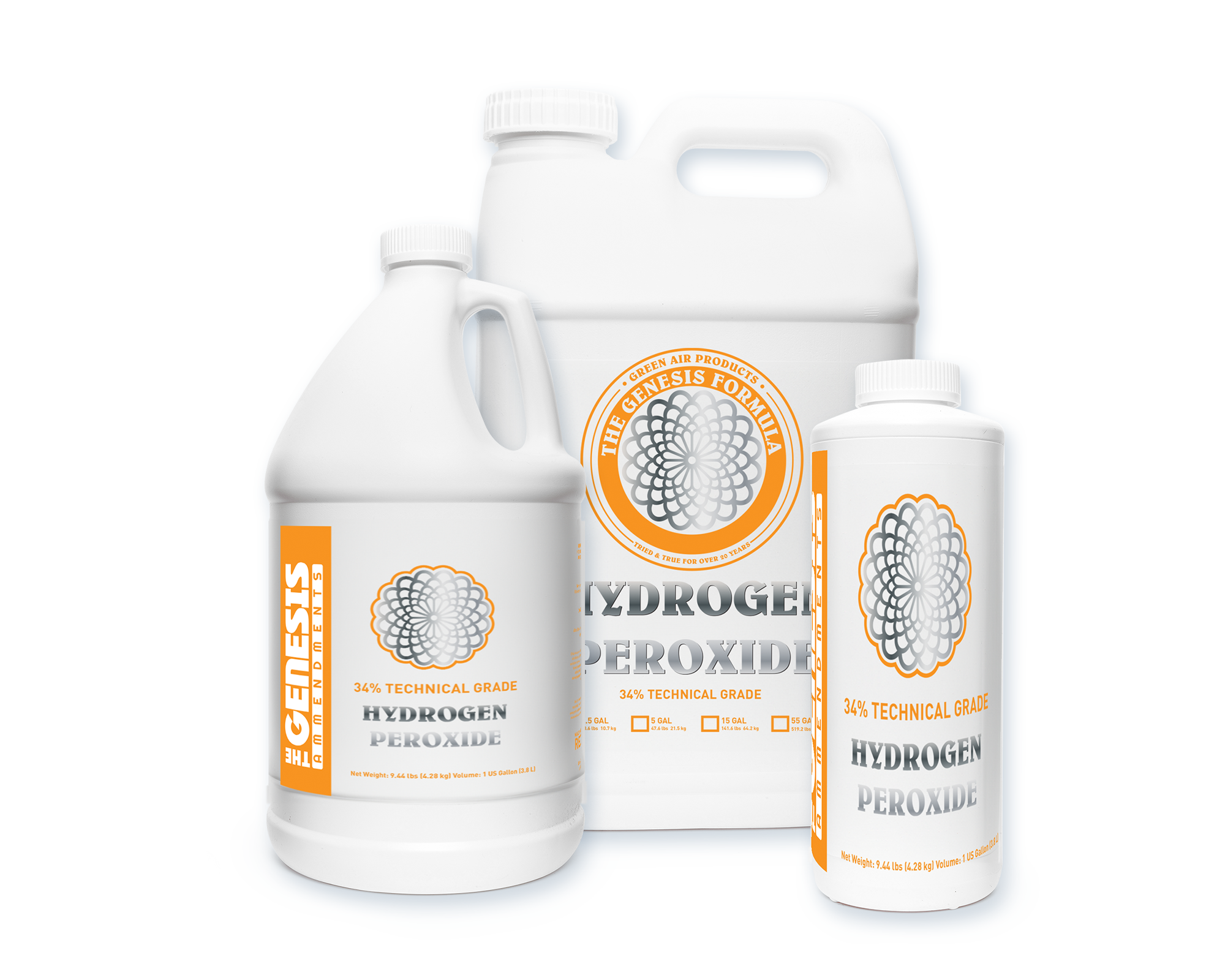 HYDROGEN PEROXIDE 34% – GREEN AIR PRODUCTS