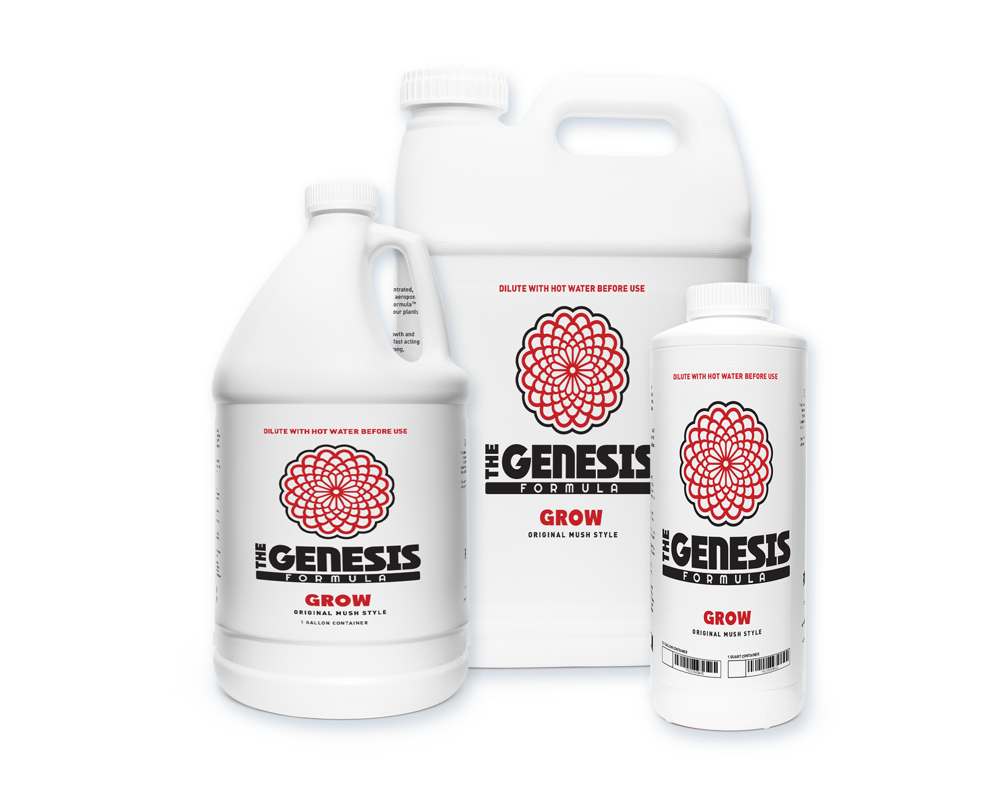 THE GENESIS FORMULA GROW (MUSH STYLE) (must dilute with water before u